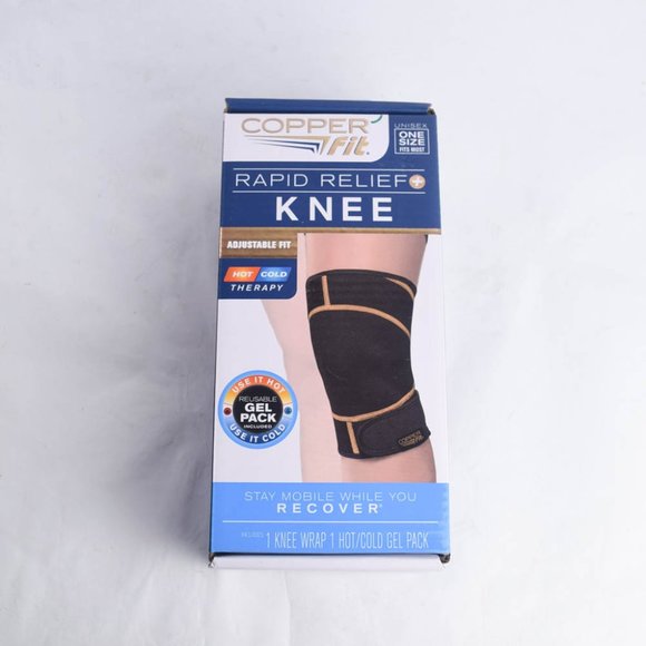 Copper Fit | Other | Copper Fit Rapid Relief Knee Wrap Hotcold Pack One ...
